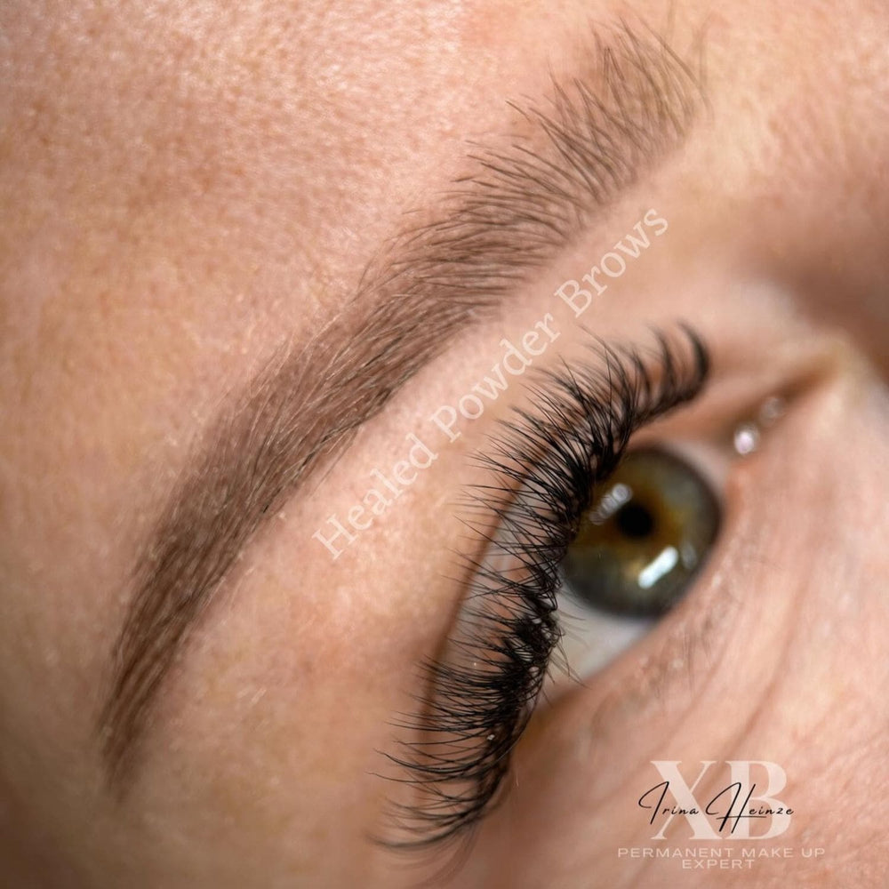 Tina Davies FADE Eyebrow Pigment Color Chart - Color Selection Guide