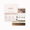Tina Davies FADE Eyebrow Pigment Color Chart - Color Selection Guide